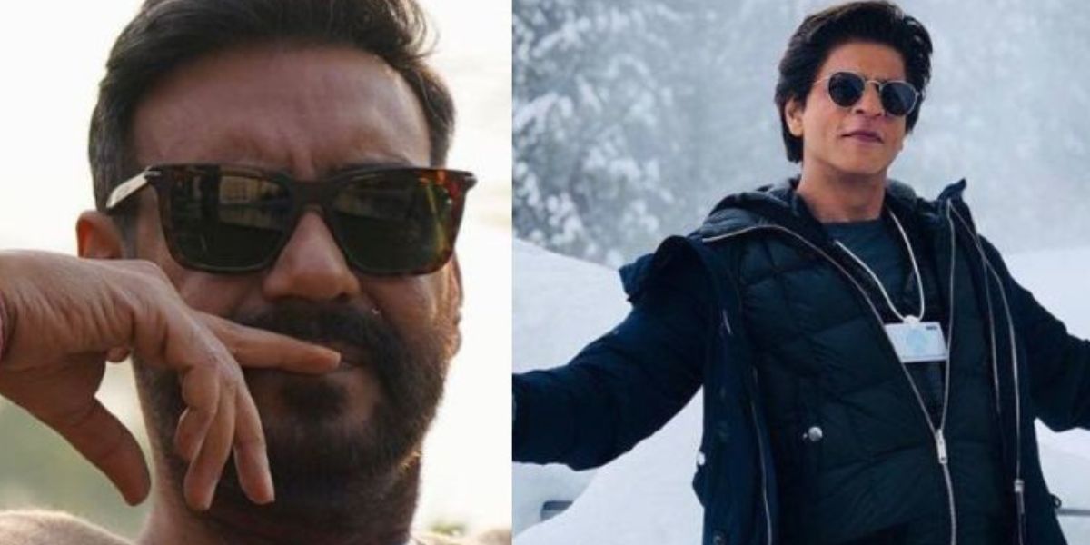 Ahead Of 'Pathaan' Release, Bromance Between SRK, Ajay Devgn Wins Hearts
