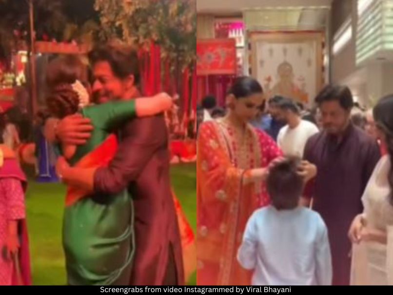 Ganesh Chaturthi 2023: Nita Ambani Excitedly Hugs Shah Rukh Khan ...