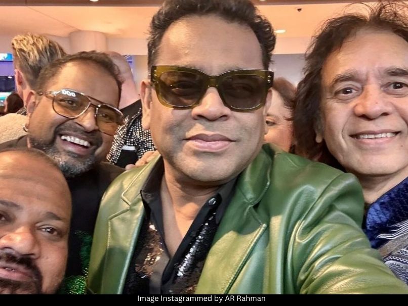 Grammys 2024: AR Rahman's Selfie With Shankar Mahadevan, Zakir Hussain ...