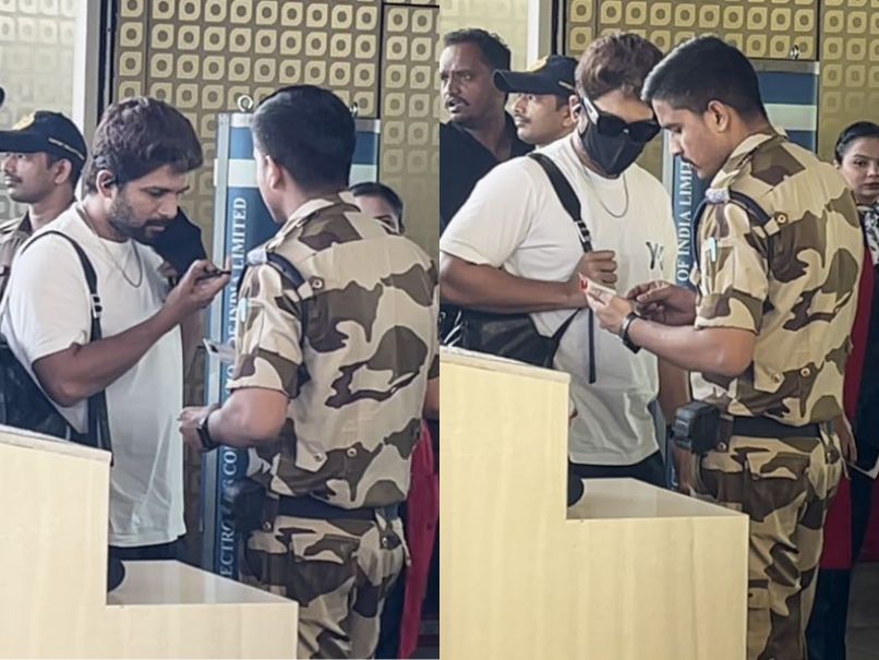 Allu Arjun Asked To Remove Mask At Mumbai Airport, Netizens React To ...