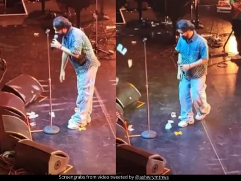 Atif Aslam Schools Fan Who Threw Money At Him During Concert. Watch Video